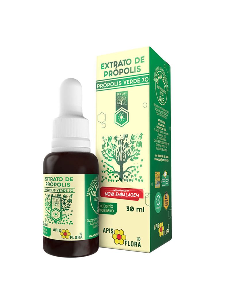 Extrato Própolis Verde 70 Apis Flora 30ml - Drogasmil