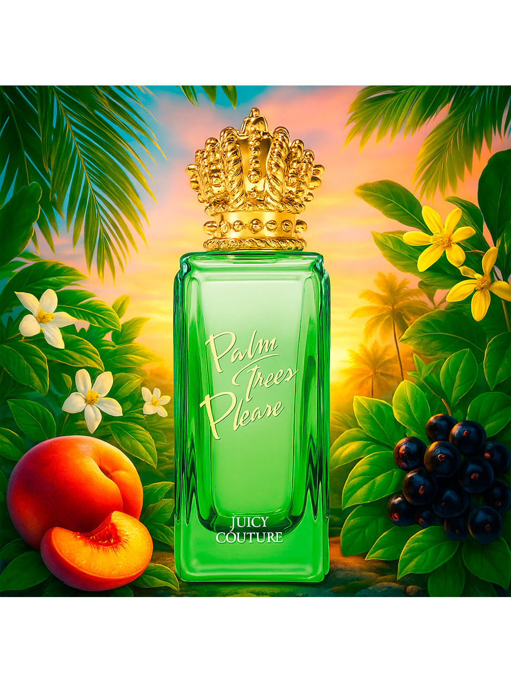 Juicy Couture Rock The Rainbow Palm Trees Please EDT - Perfume Feminino ...