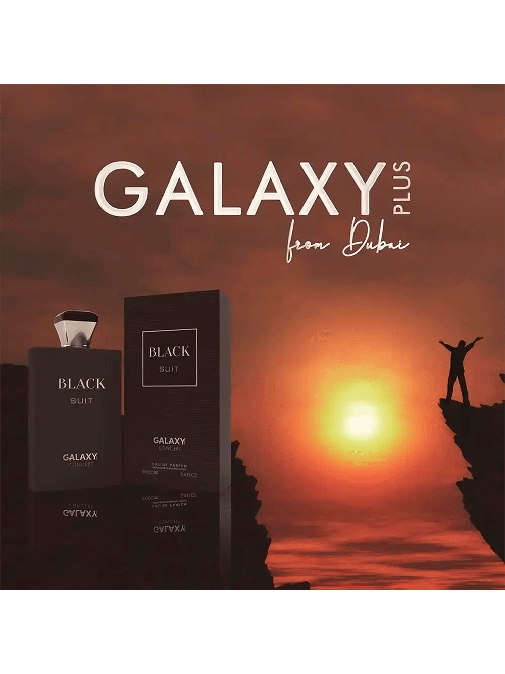 Galaxy Plus Concept BlackSuit Eau de Parfum - Perfume Masculino ...