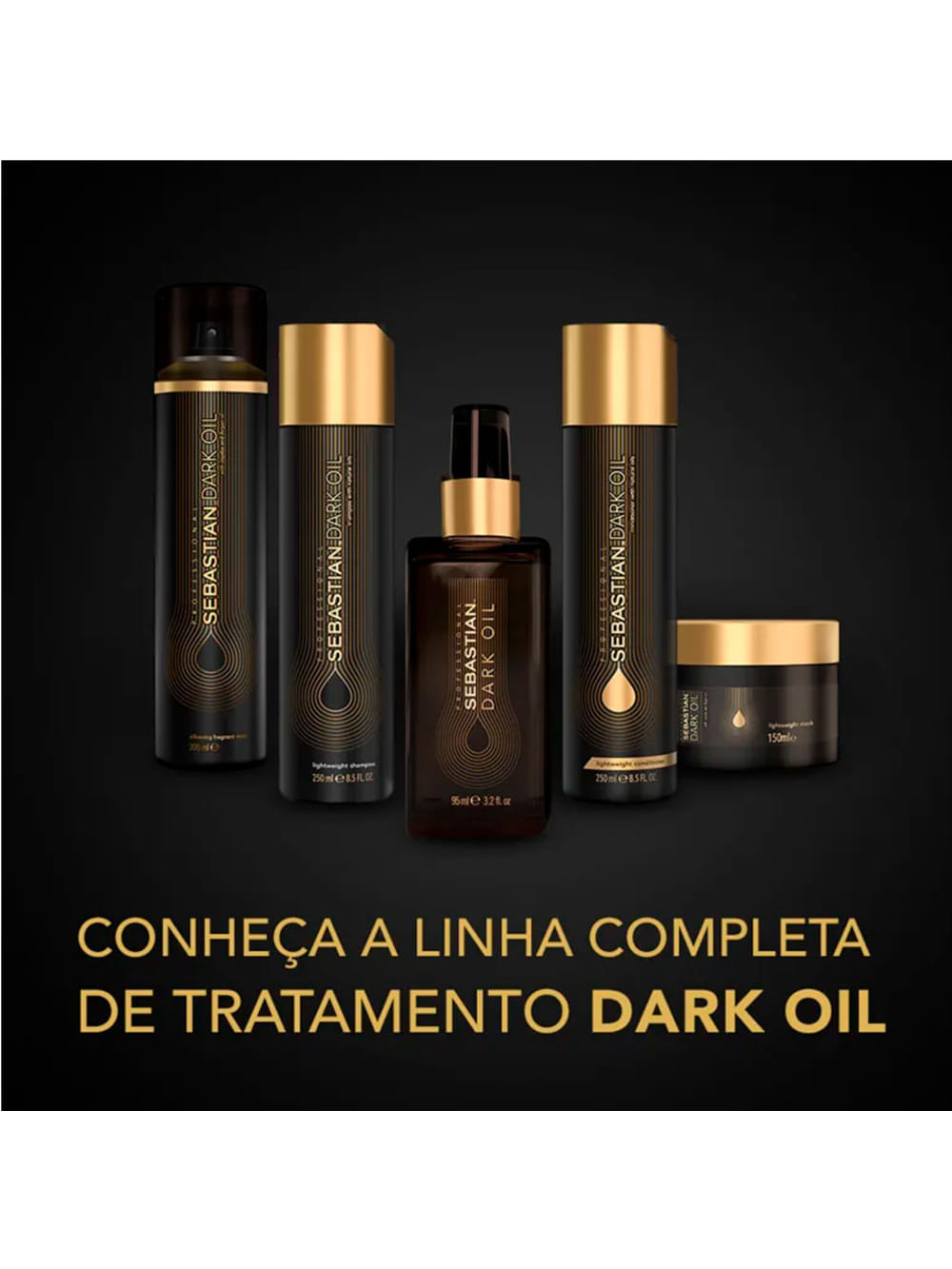 Sebastian Professional Dark Oil Hair Mist - Perfume para Cabelo ...