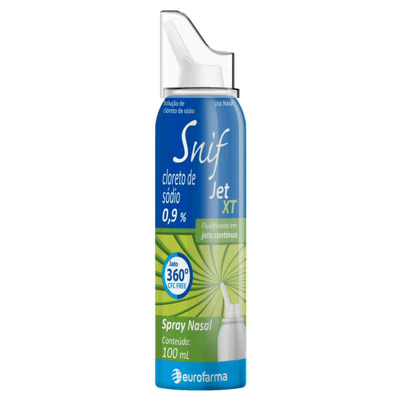 Medicamentos Gripe e Antialérgicos SNIF JET Spray Nasal 0,9% Cloreto de ...