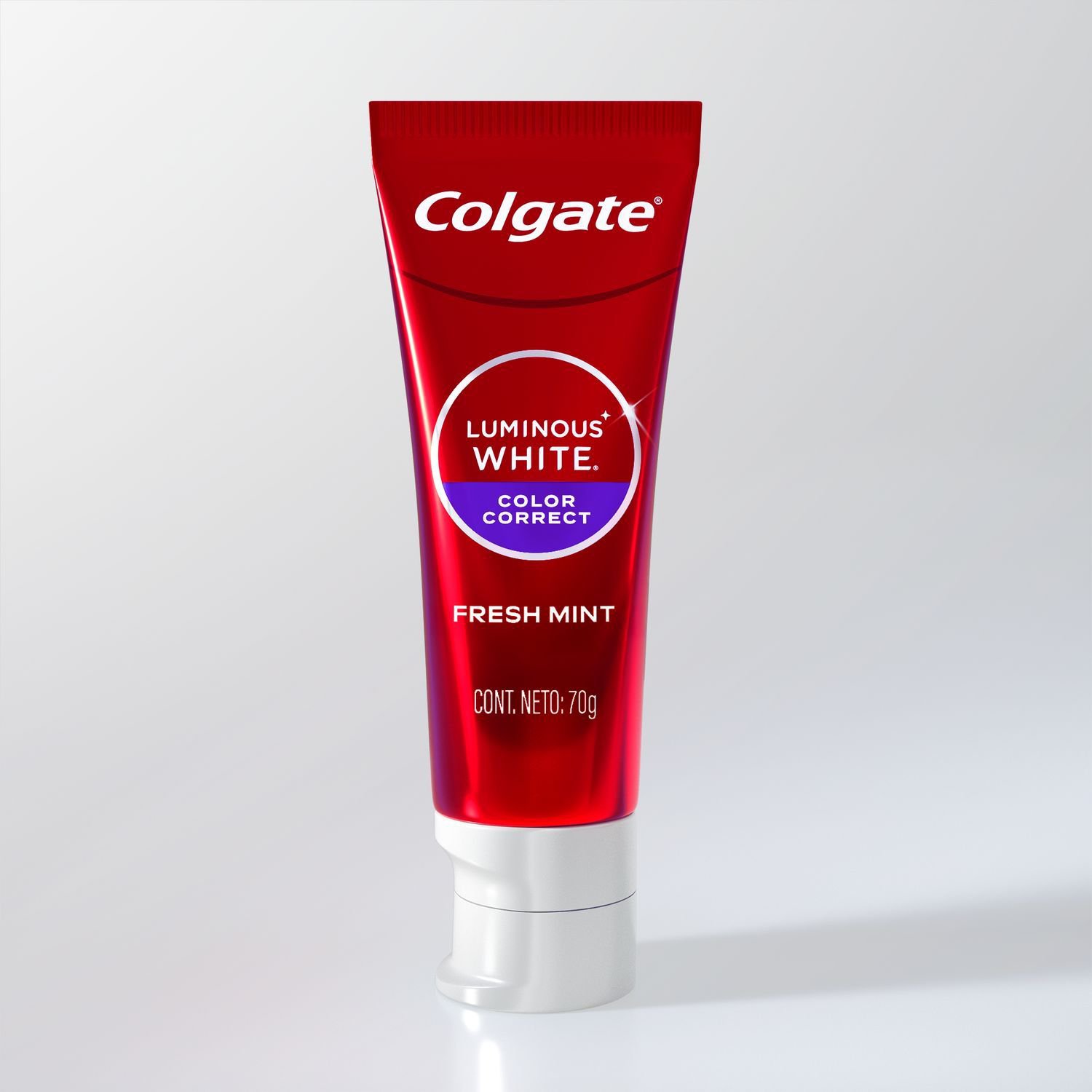 Creme Dental Fresh Mint Colgate Luminous White Color Correct - 70g ...