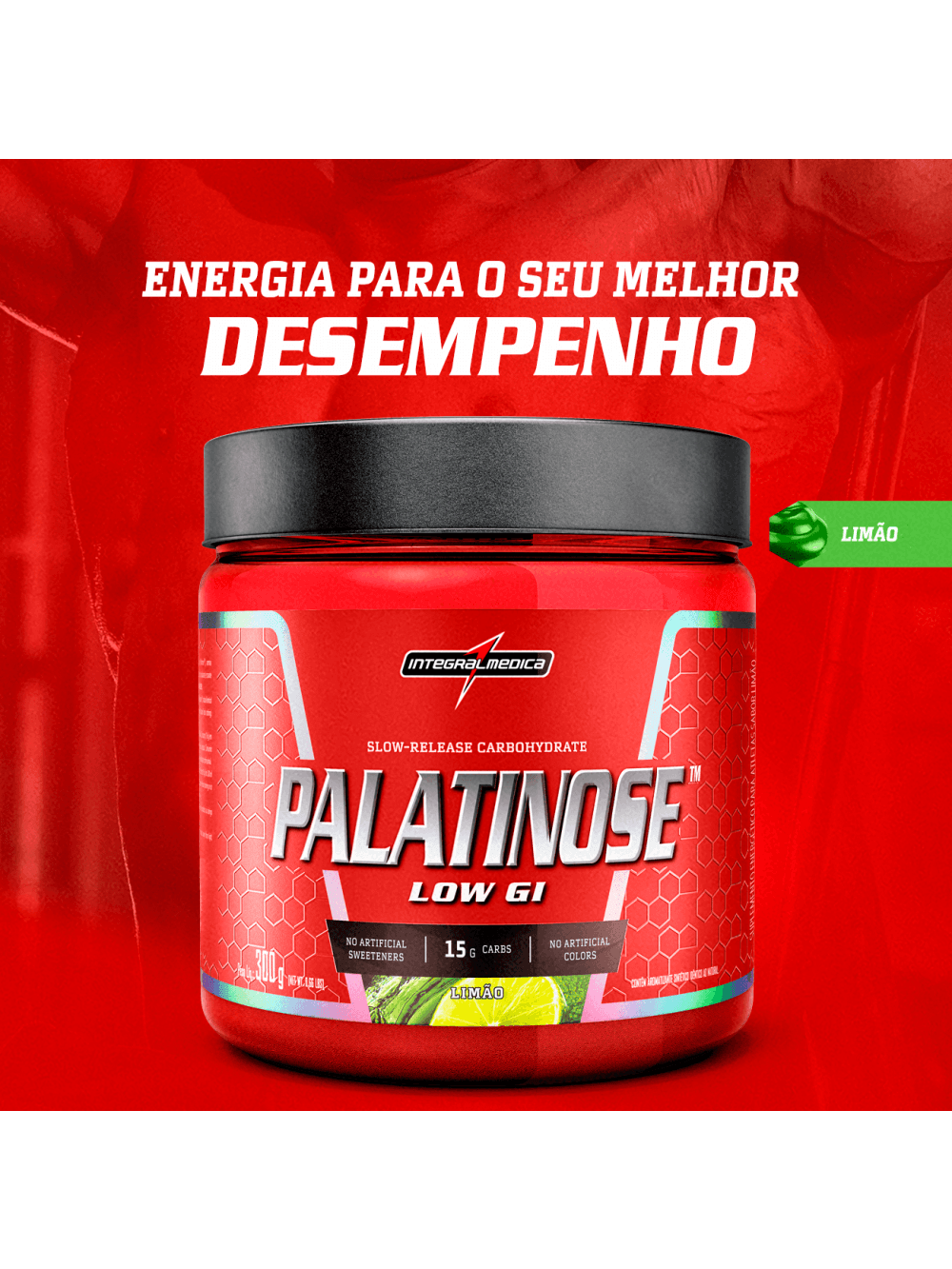 Palatinose Neutro - 300g - Drogarias Tamoio