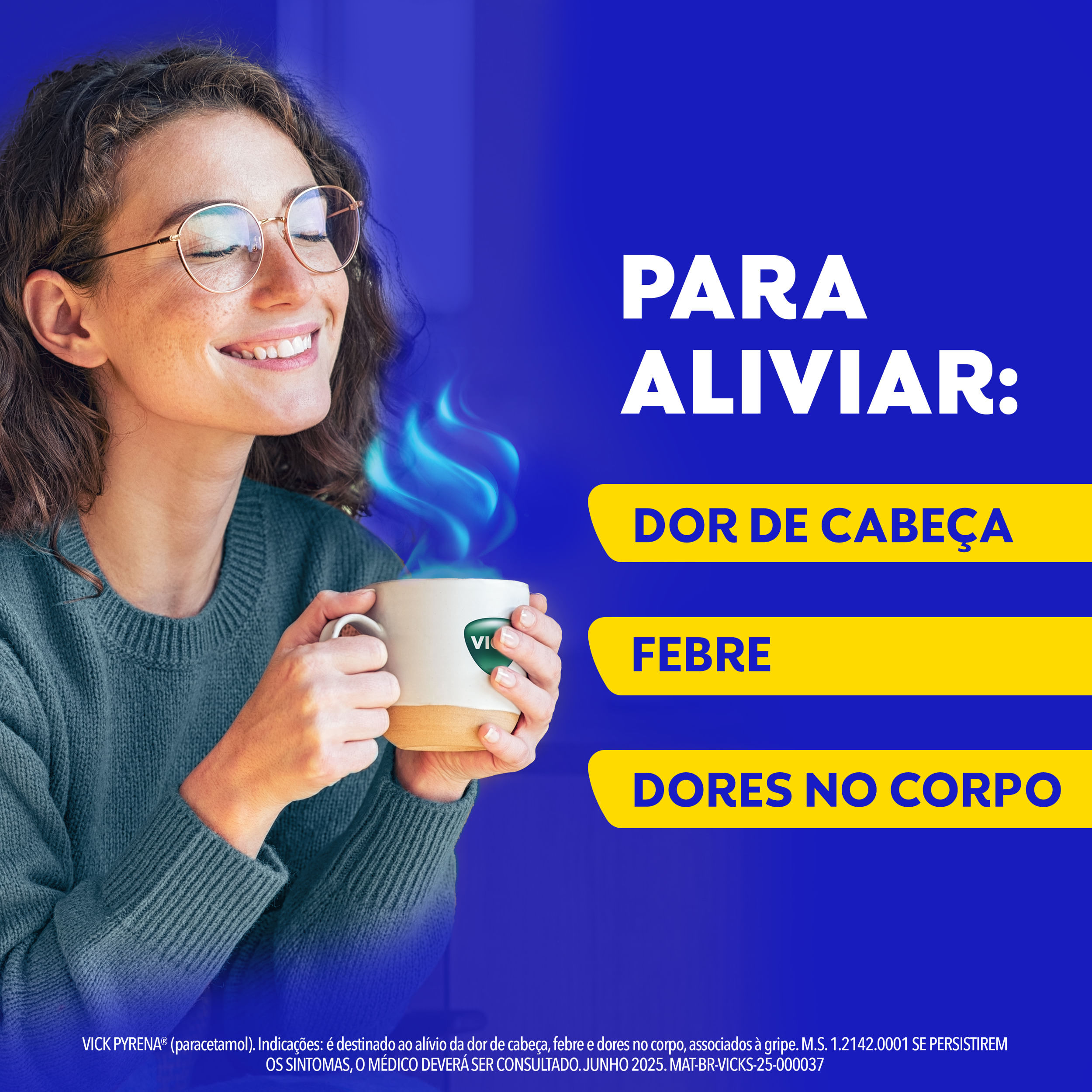 Chá Vick 500mg Mel e Limão Pó para Solução Oral - 5 Envelopes ...